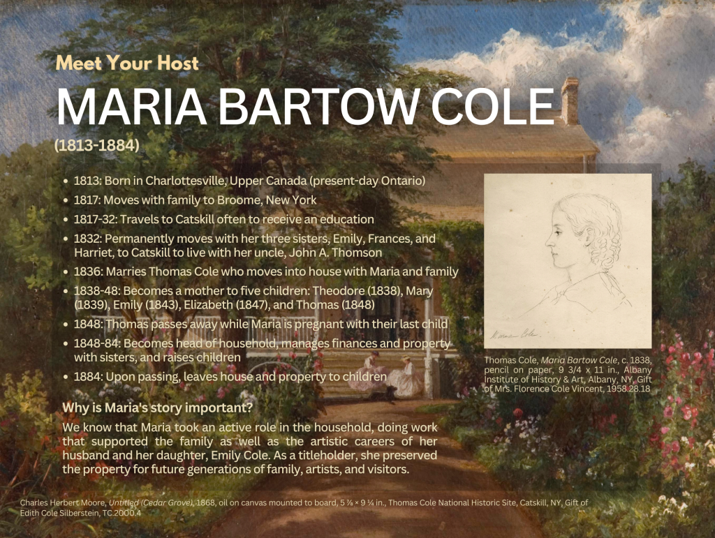 Maria Bartow Cole | Thomas Cole National Historic Site